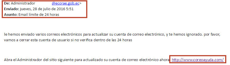 Guía para Detectar y Evitar el Phishing y suplantación en correos ...